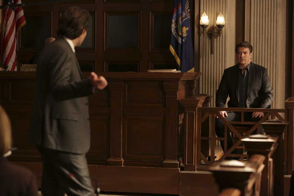 Castle Photo Preview: Castle Takes the Stand