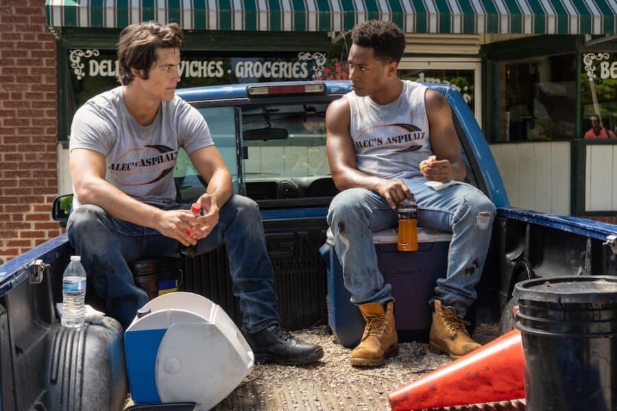 The Last Summer – Wolfgang Novogratz as Foster and Jacob Latimore as ...