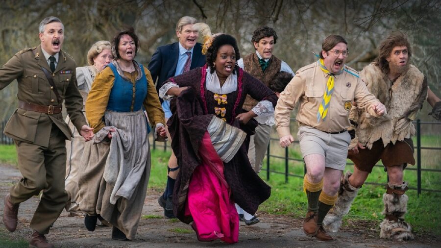 CBS Celebrates Ghosts UK’s American Broadcast Debut with Spirited Promo