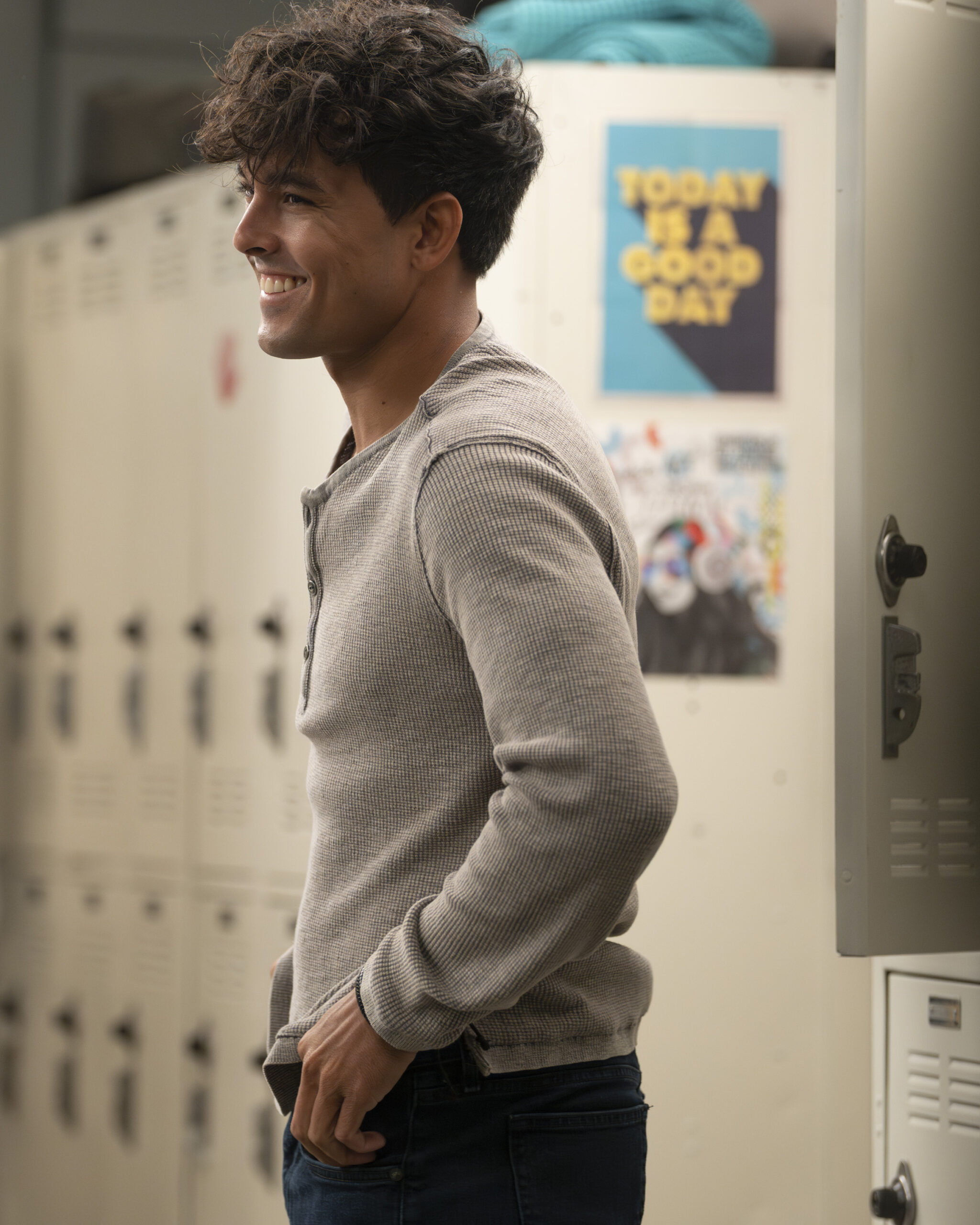 NIKO TERHO as Lucas Adams on Grey’s Anatomy Season 20 Episode 3, “Walk the Ocean” | Tell-Tale TV