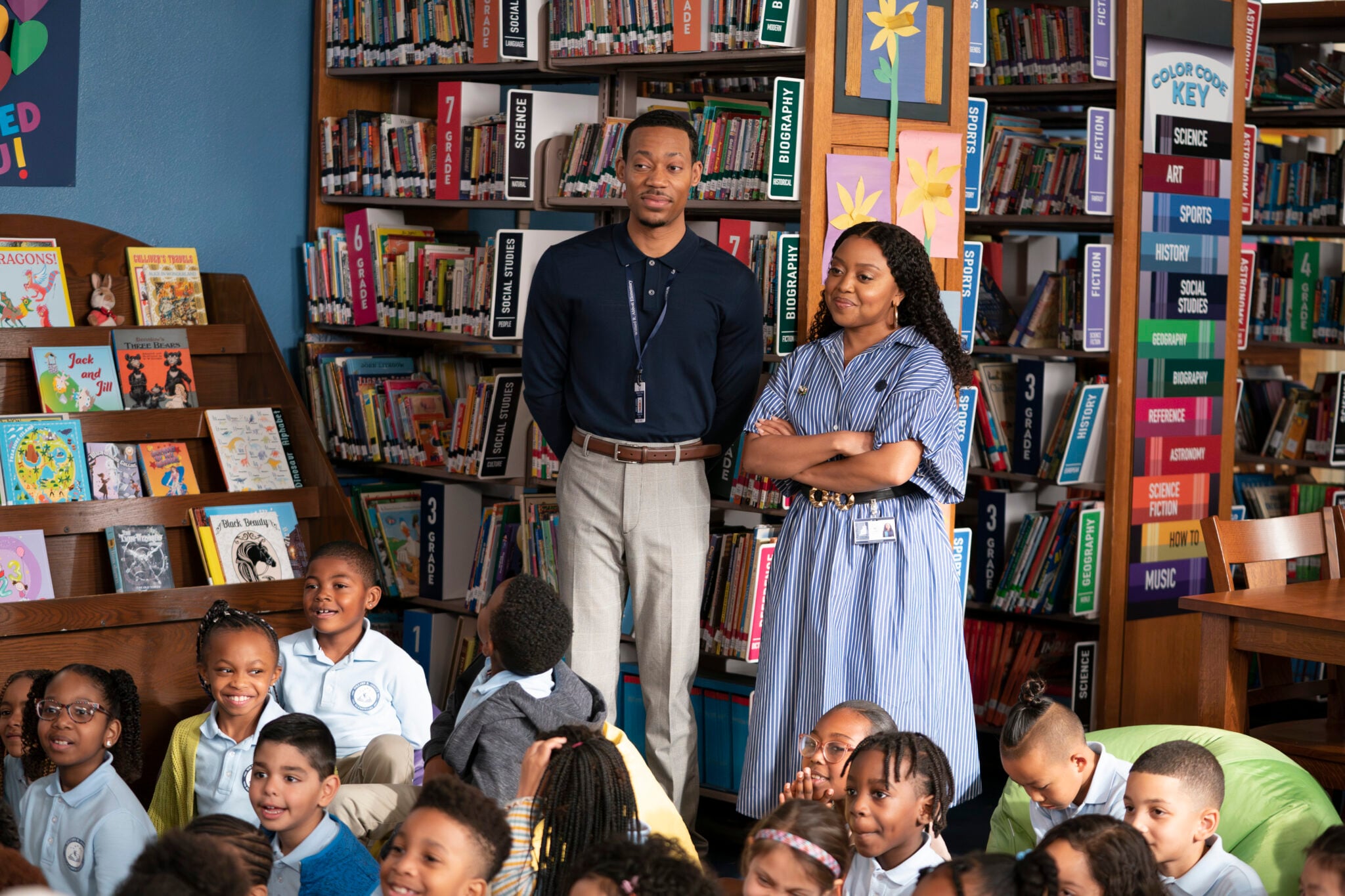 15 Adorable Janine and Gregory Moments on Abbott Elementary